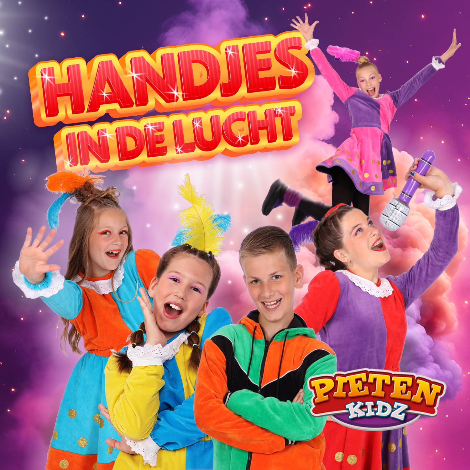 Handjes in de Lucht - Nationale Sinterklaaslied 2023 | Pietenkidz
